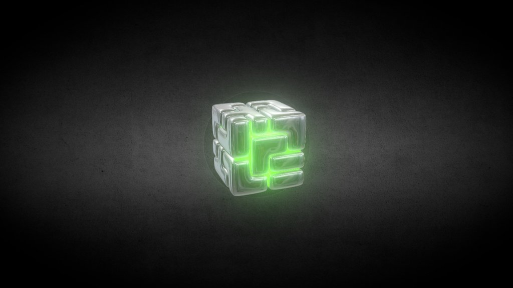 Segmented Cube - 3D model by drdigg0r [3db043f] - Sketchfab