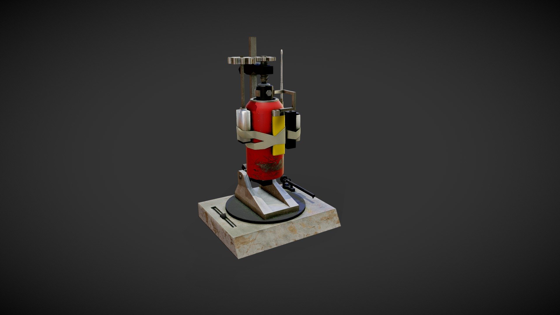 Fire Tower - 3D model by loxfear [3db0a3a] - Sketchfab