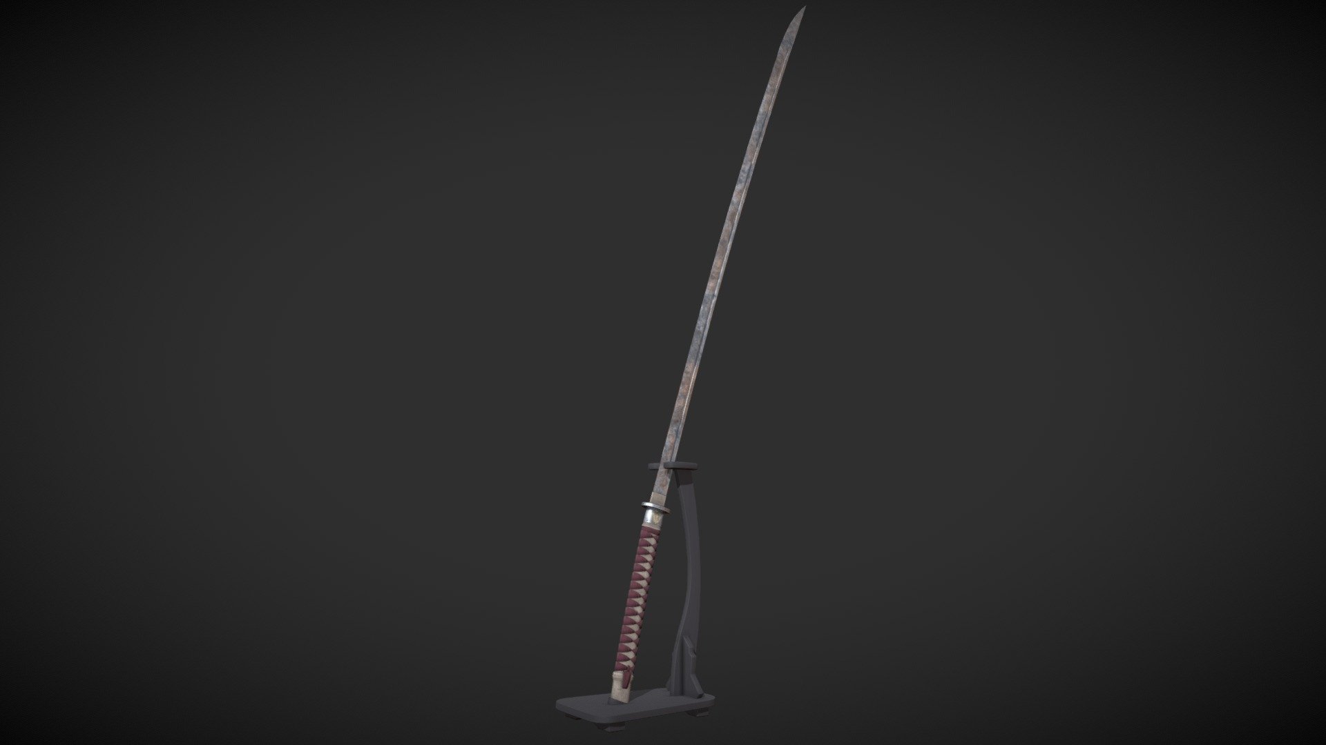 SCP-572 Katana of Apparent Invincibility - Download Free 3D model by ...
