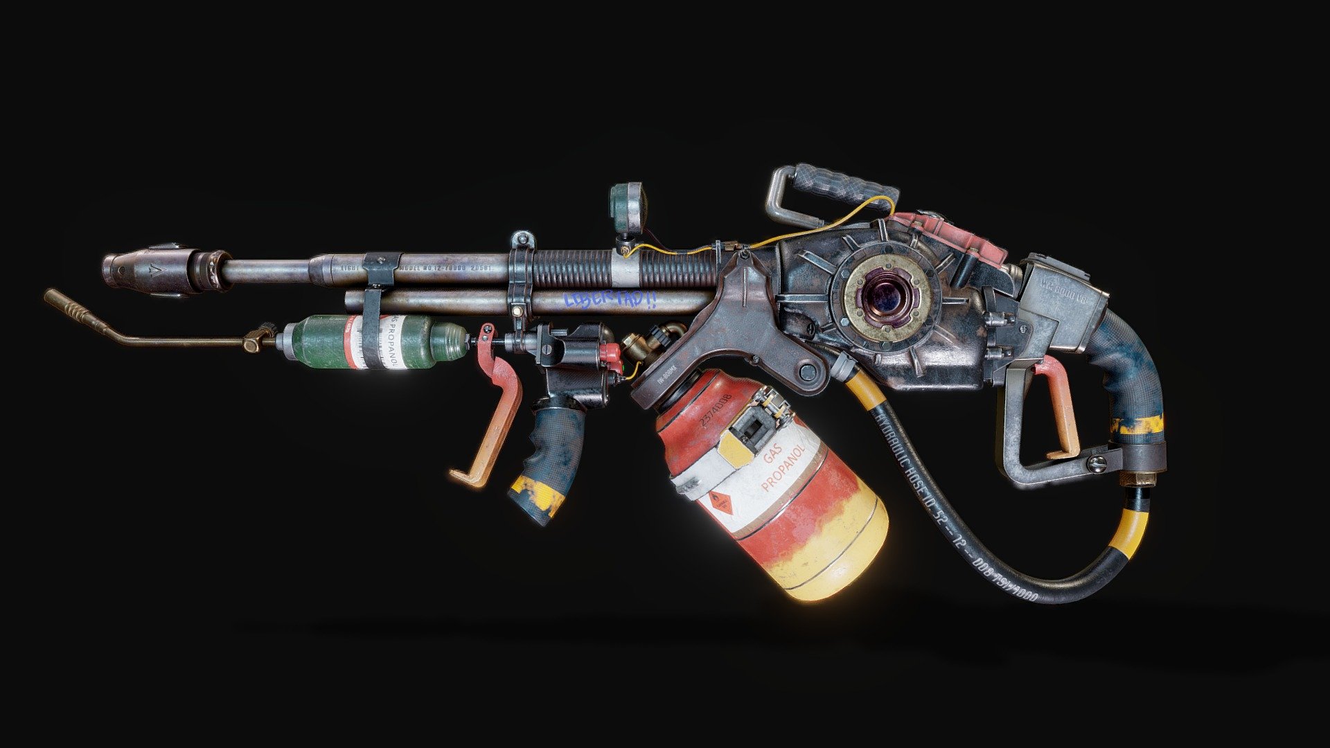 Far Cry 6 - Flamethrower ( Tostador ) - 3D model by nachiketvaidya1 ...