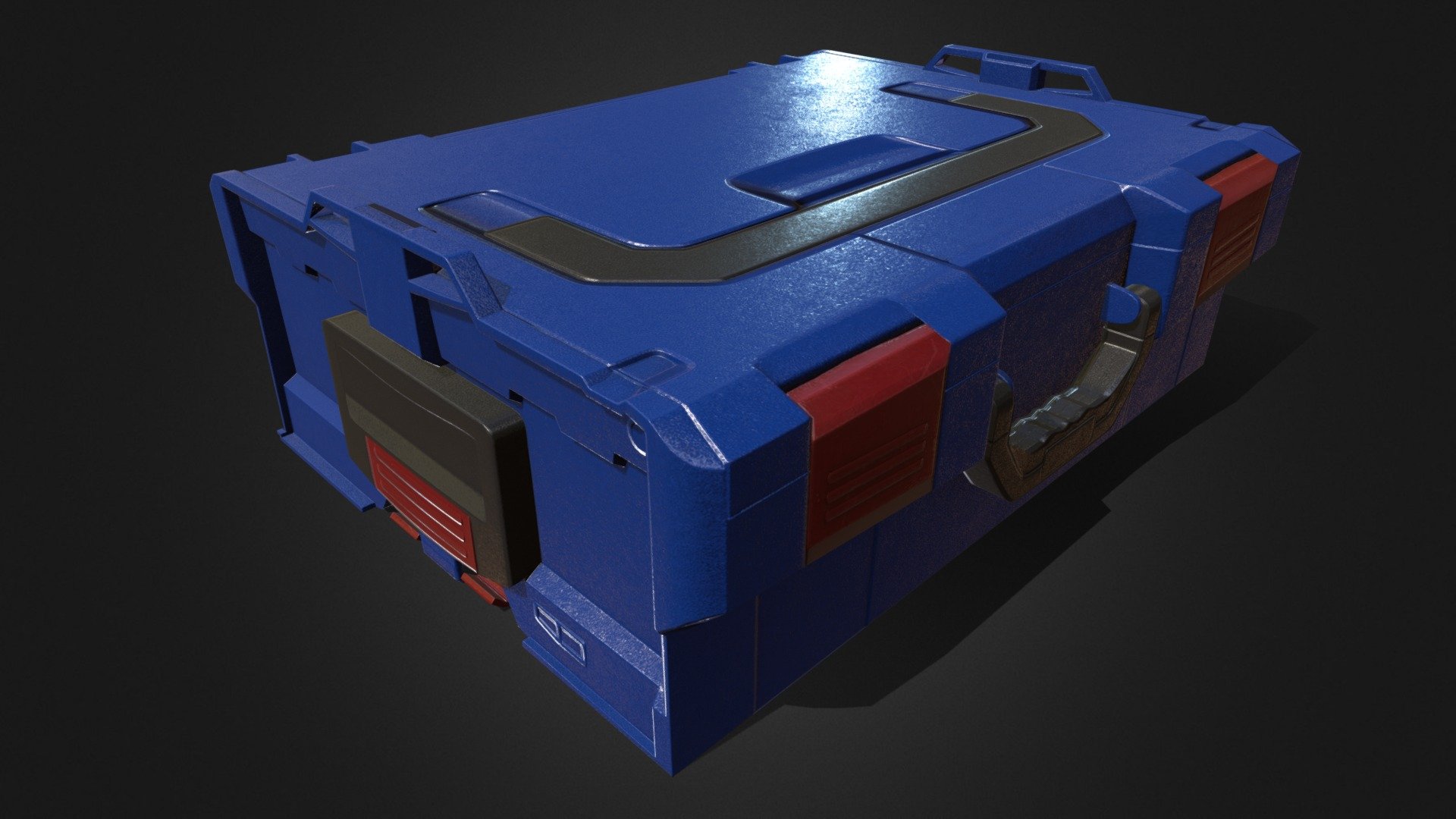 Tool Box - Buy Royalty Free 3D model by svg3d [3db426c] - Sketchfab Store