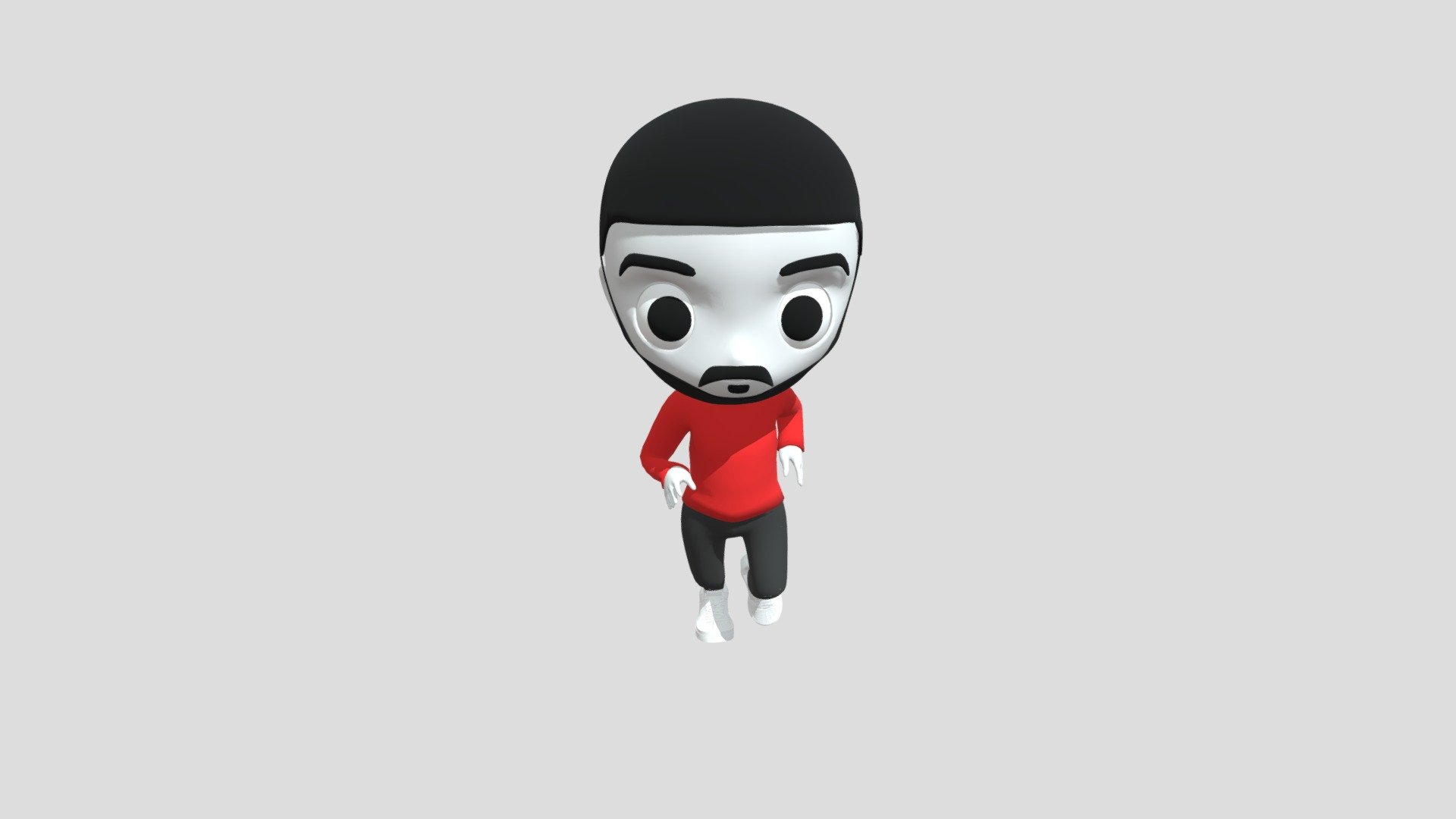 Strut Walking Character - 3D model by yogeshdekate [3db4c3d] - Sketchfab