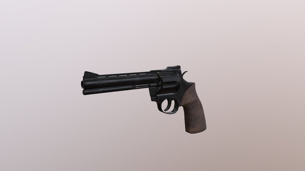 Revolver - 3D model by Ben Truong (@bentruong) [3db5341] - Sketchfab