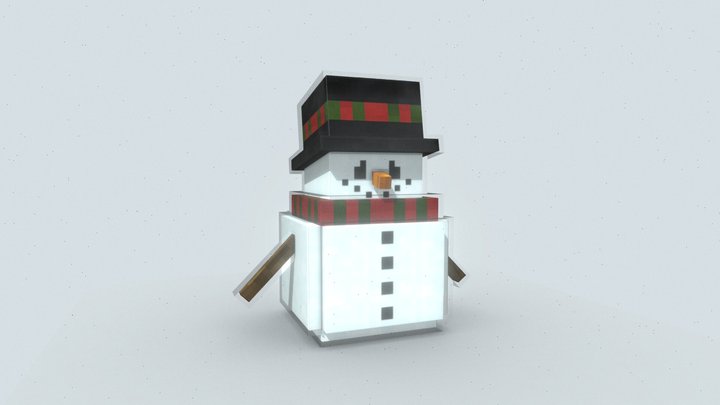 Snowman 3D models - Sketchfab