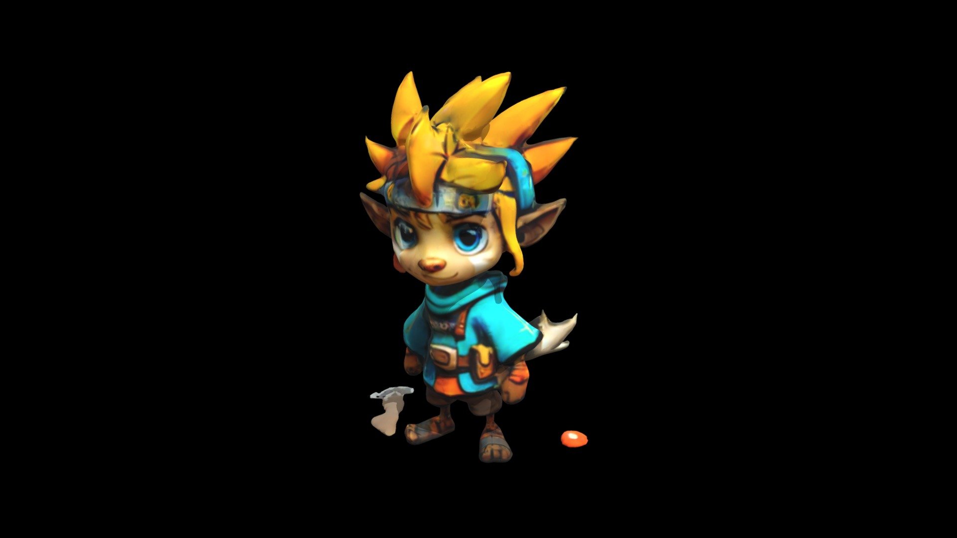 Interior Composer (Left) - A young character wit - Download Free 3D ...
