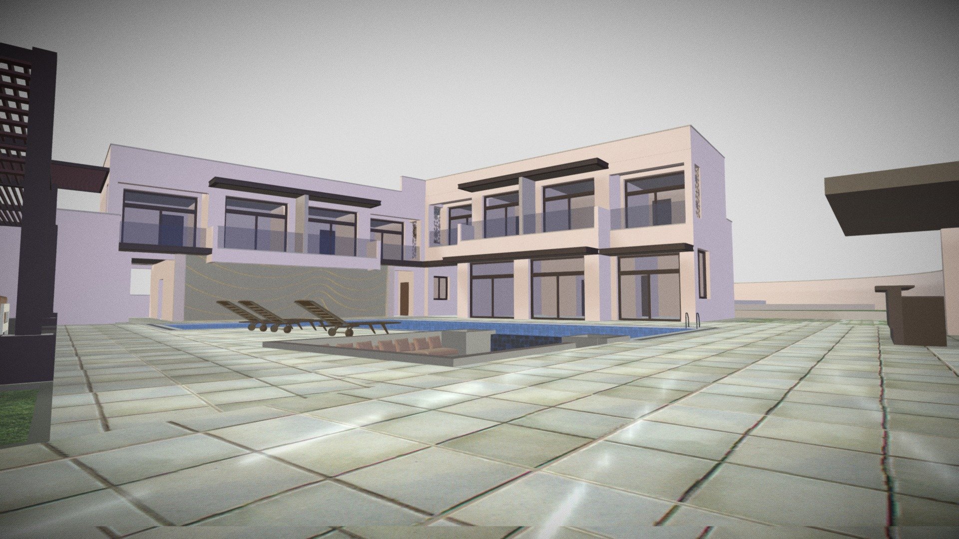 The Dead Sea chalet, Jordan - Download Free 3D model by mas.office.jo ...