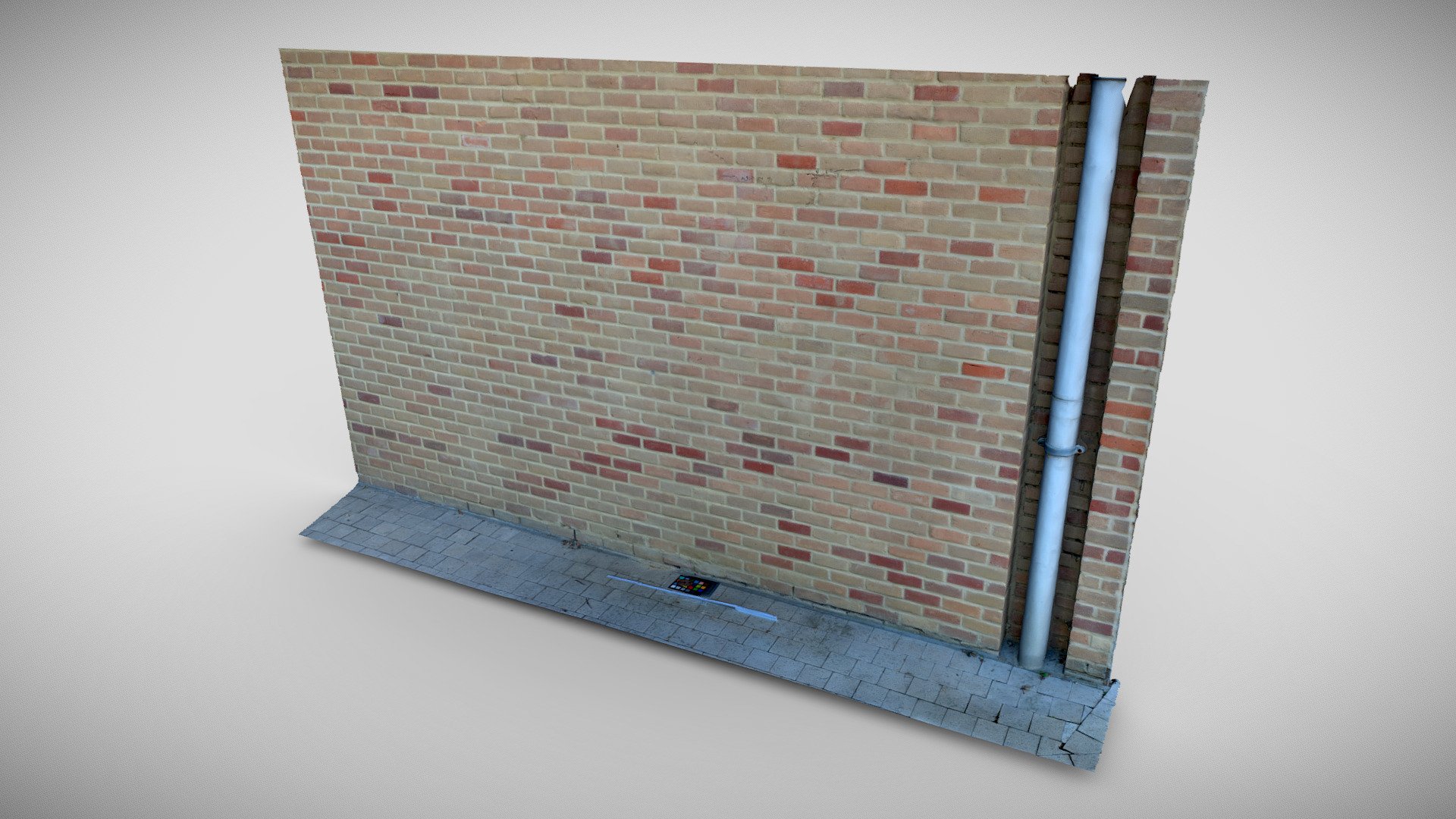 Wall Red Brick Weathered - Buy Royalty Free 3D model by GM3Dscan ...