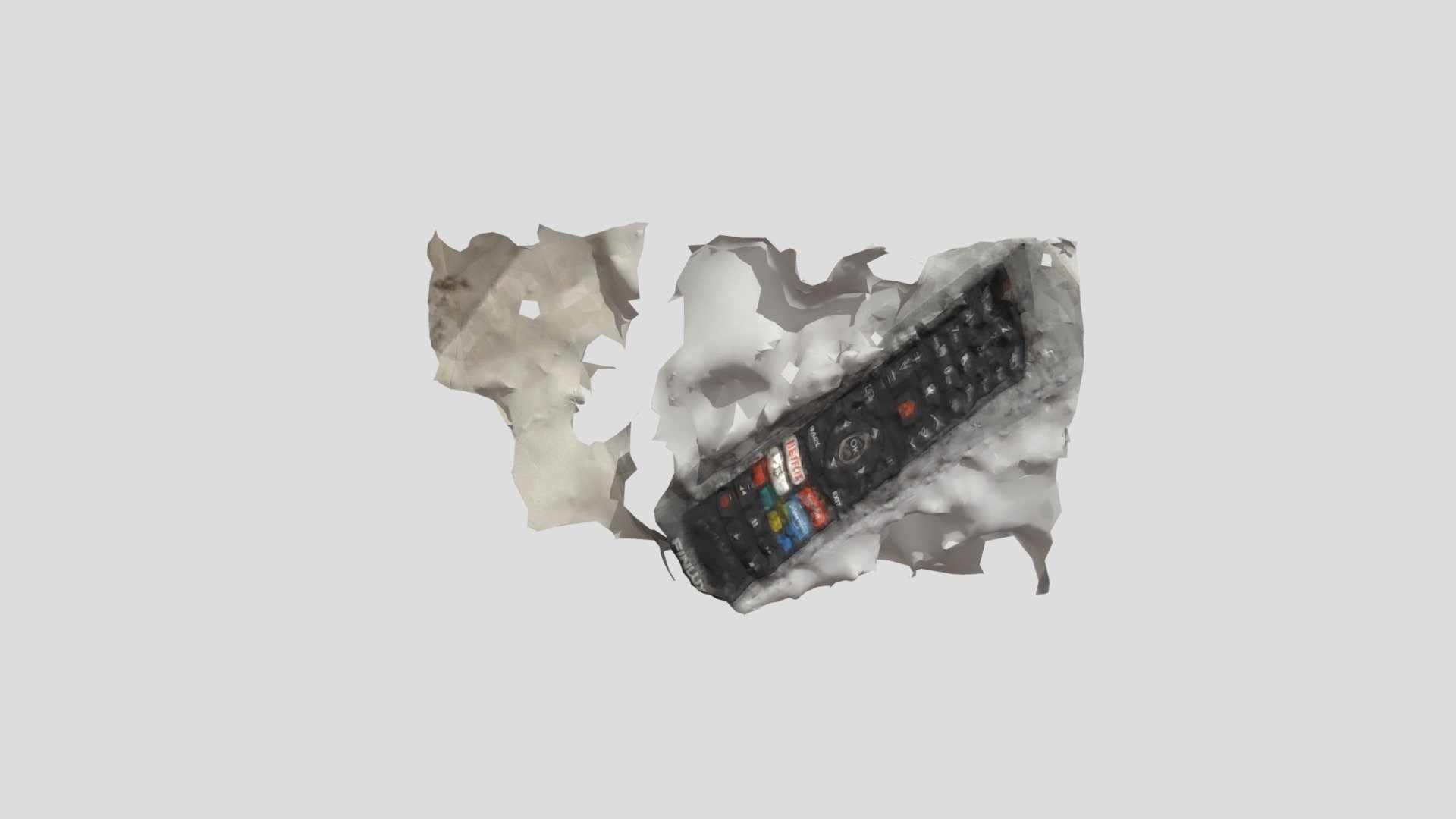 TV Remote Control - Download Free 3D model by Erki3D [3dbf724] - Sketchfab