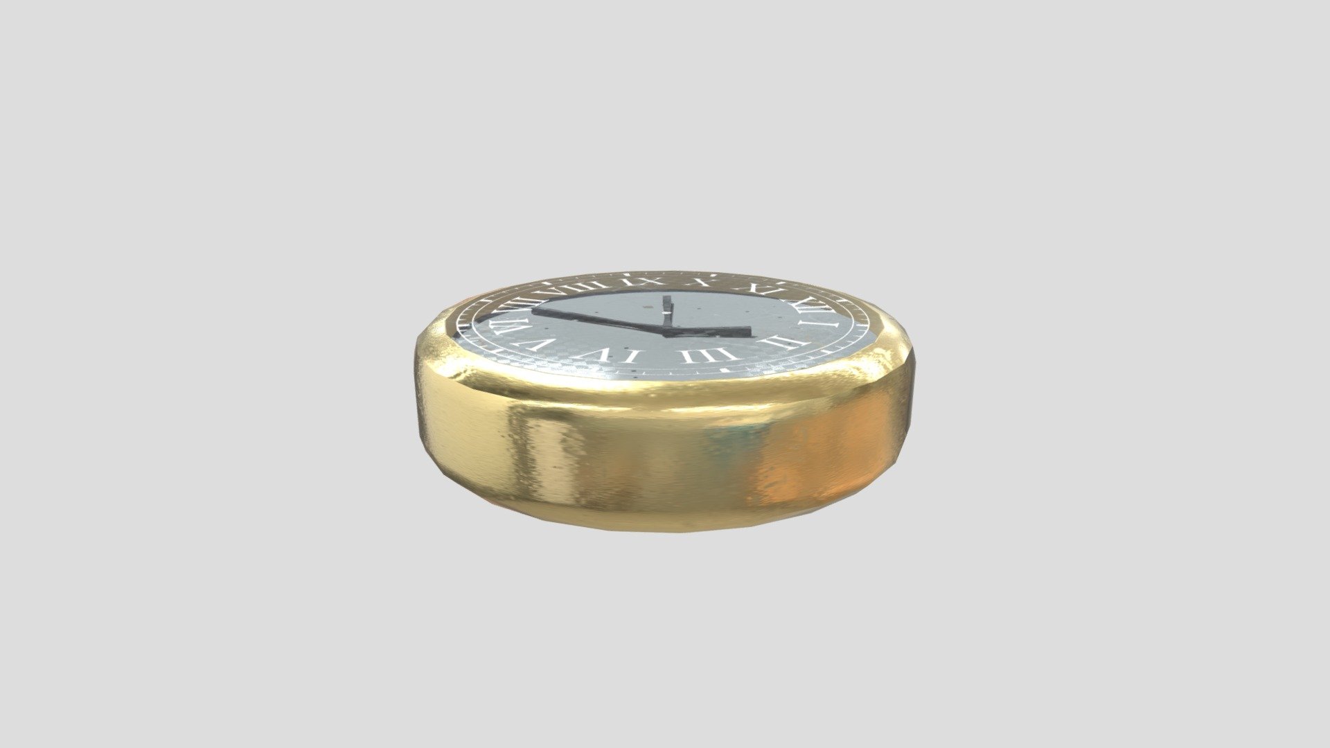 Gold Pocket Watch - 3D model by Louisa Grandison (@PeachyTime) [3dc1620 ...