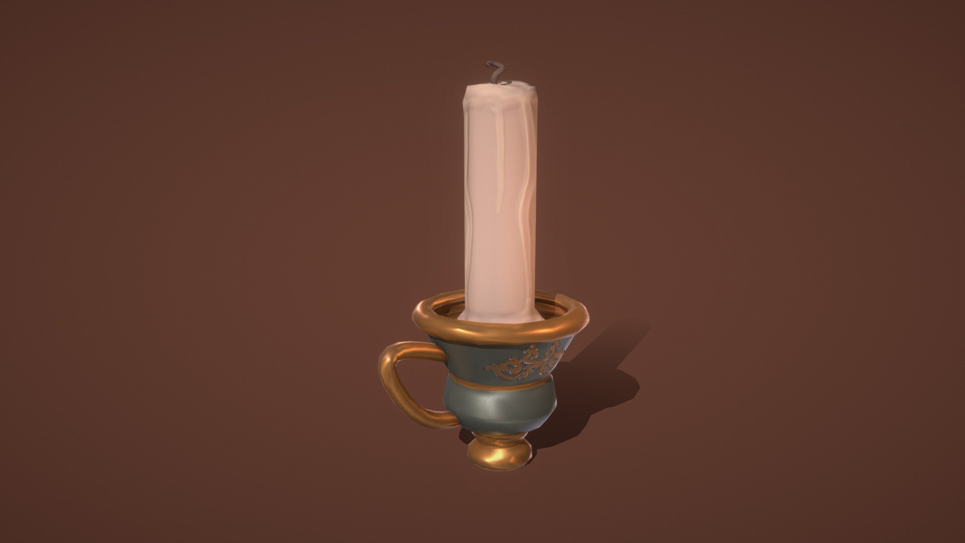 Stylized Candle - Download Free 3D model by 虹コ (@njko_39) [3dc1d57 ...