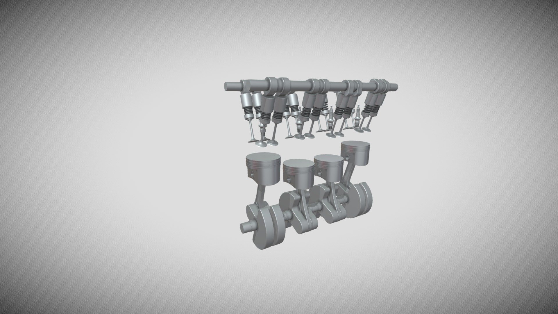 Engine working - 3D model by VIGNESH KS (@vignesh.062vicky) [3dc1e1e ...
