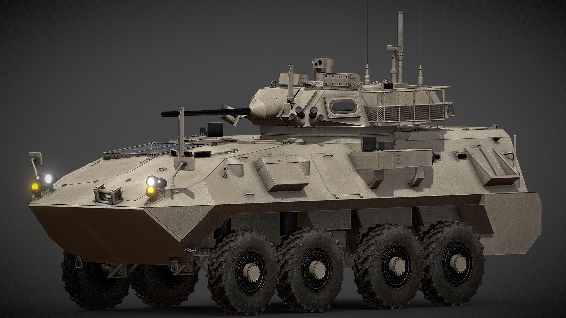 LAV-25 - 3D model by skyfall-87 [3dc1e3f] - Sketchfab