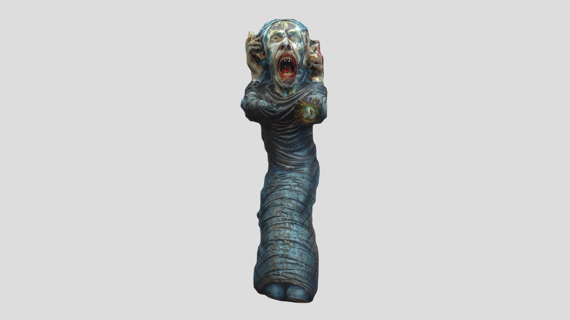 The Screaming Nun - Buy Royalty Free 3D model by Jimmy Gunawan ...