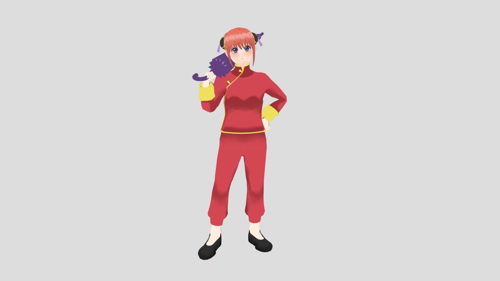 Anime Style Characters - A 3D model collection by Gintoki1234 - Sketchfab
