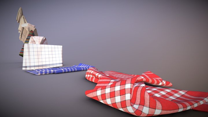 Napkin 3D models - Sketchfab