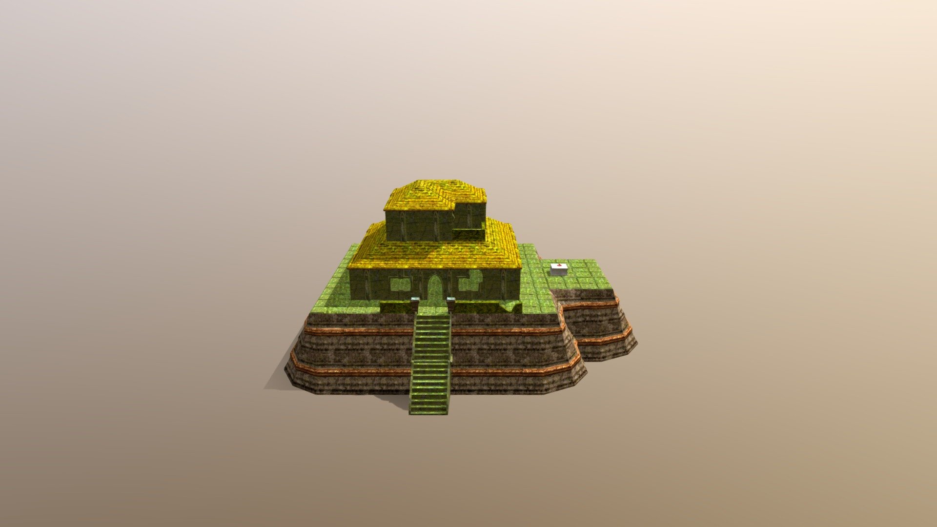 Aztec Temple - 3D model by LuckyViking [3dc6e45] - Sketchfab