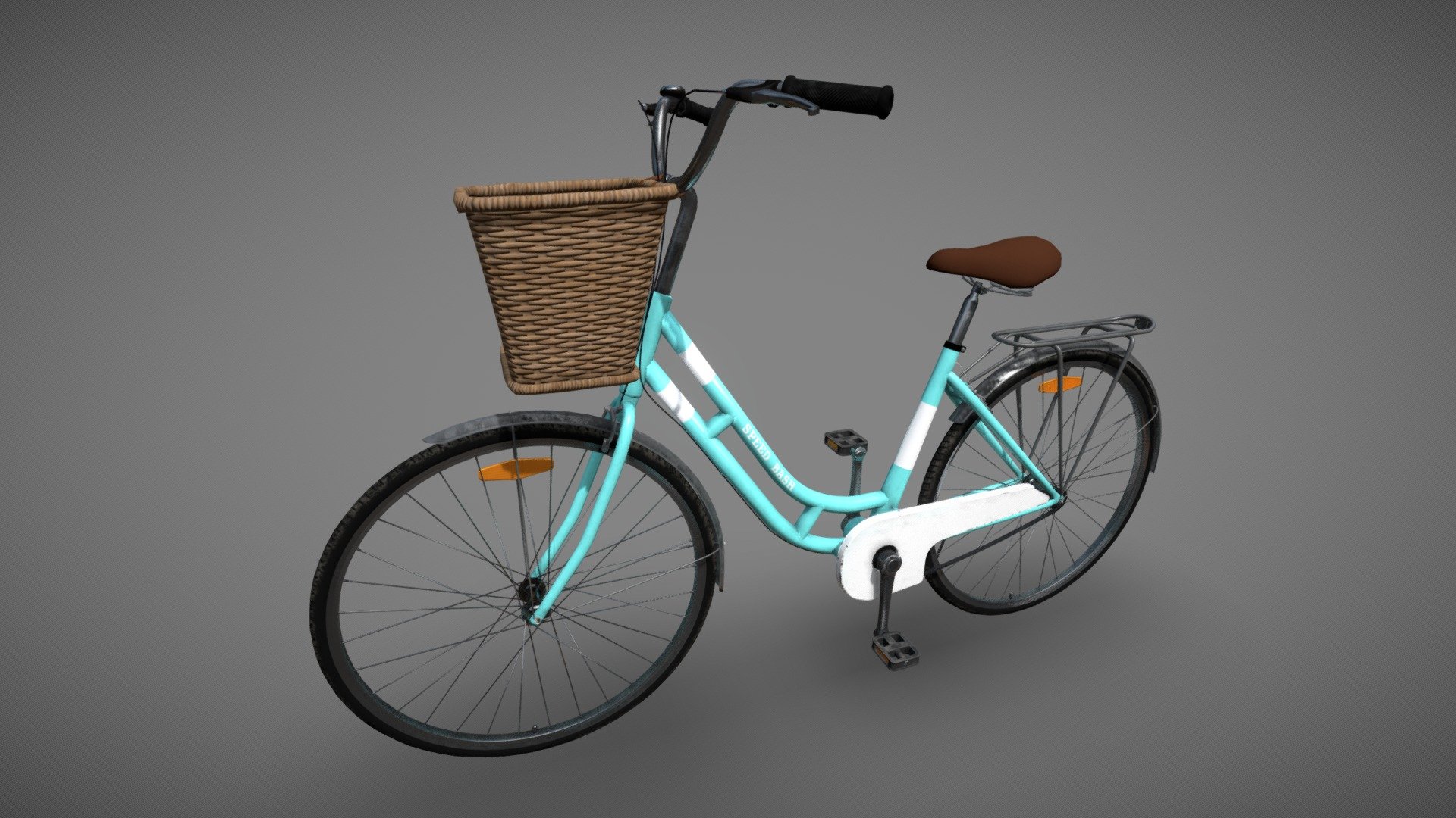 Blue Bicycle - 3D model by Akira_Sugiyama (@ASugiyama) [3dc70cc ...