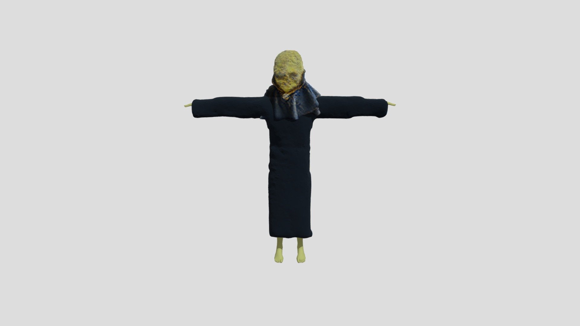 Alien in robe - Download Free 3D model by roughwaterguy [3dc80ab ...