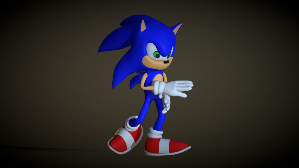 Sonic - A 3D model collection by MiyanoRyuuma - Sketchfab