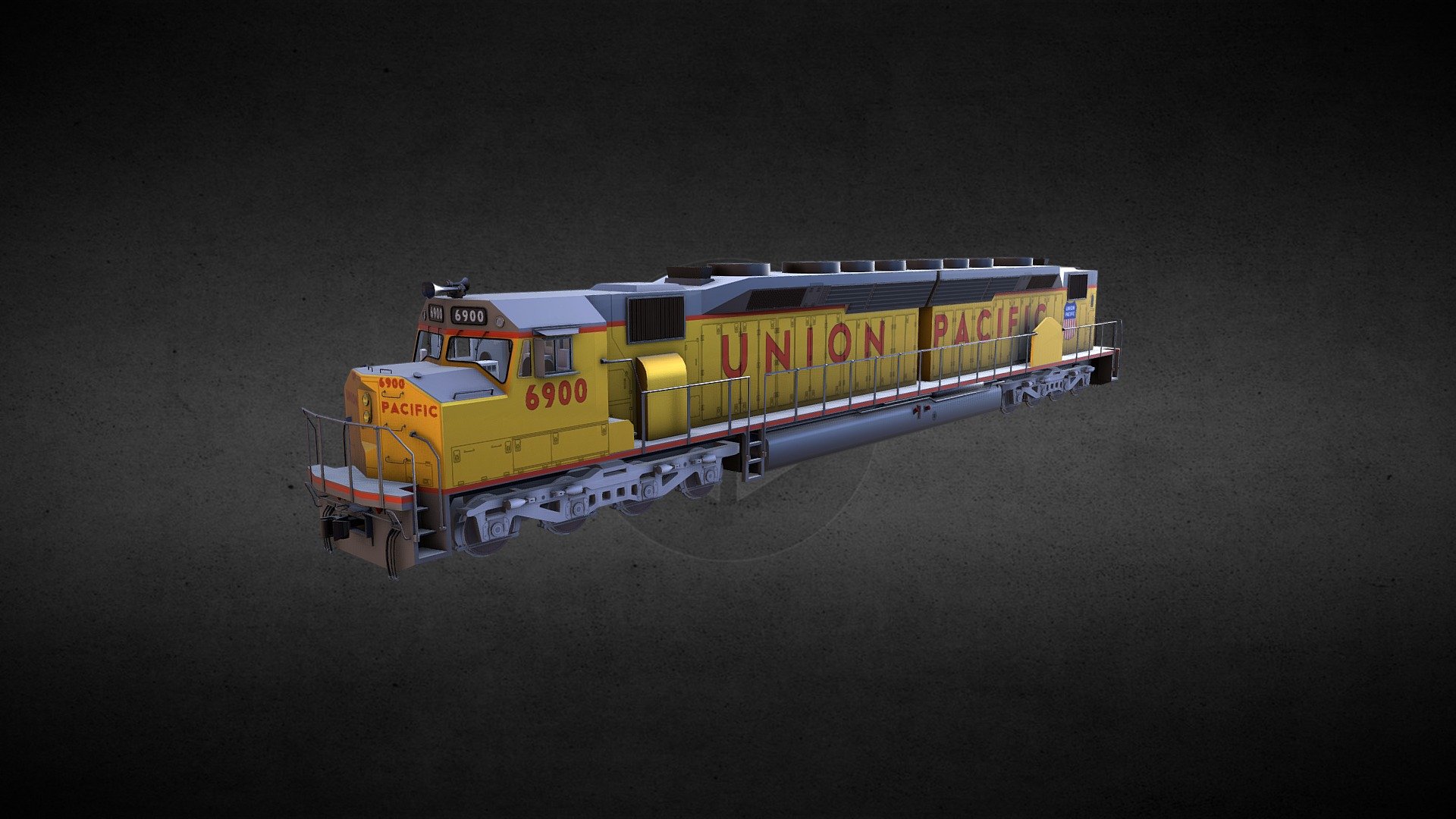 EMD DDA40X "Centennial" - Buy Royalty Free 3D model by maikchaos ...