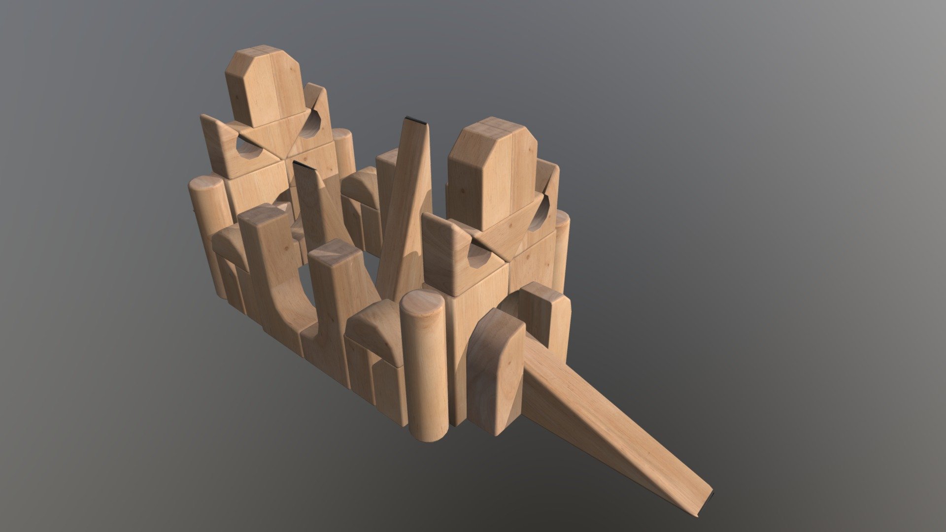 Unit Block Castle - Download Free 3D model by emwesterfeld [3dcb73b ...