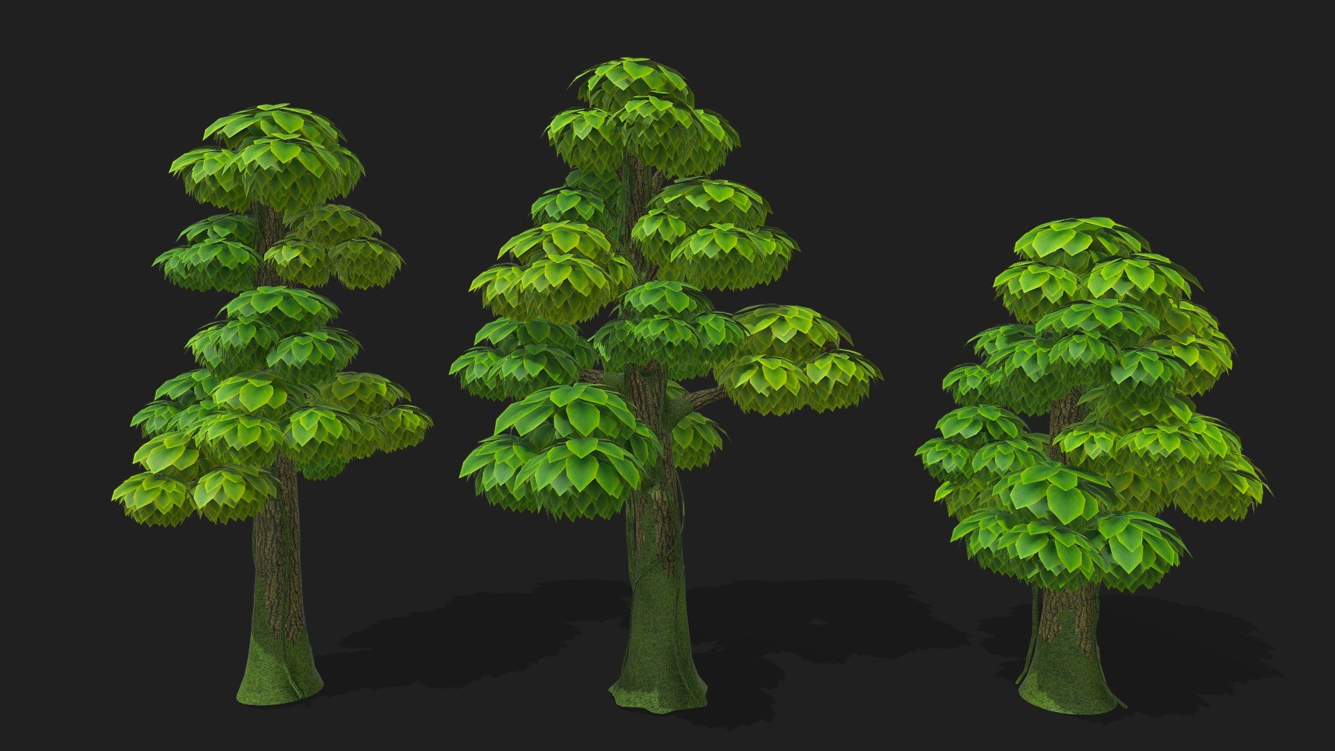 tree forest - Buy Royalty Free 3D model by ostrich (@gohean33) [3dccec1 ...