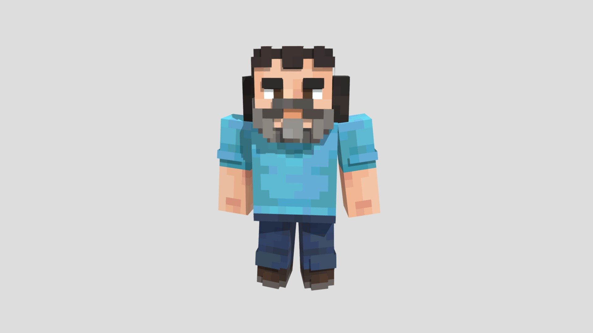 steve_from_a_minecraft_movie - 3D model by ma91369 [3dcd2cd] - Sketchfab