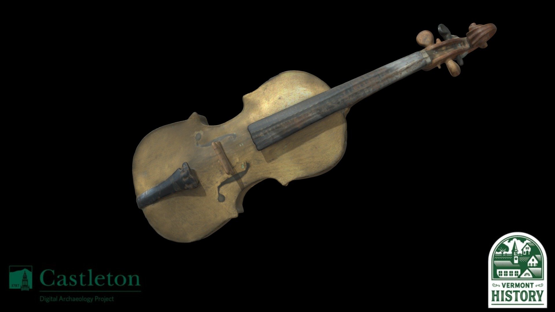 Tin Fiddle (CUDAP_21_3) - 3D model by Vermont State Univ. Digital ...