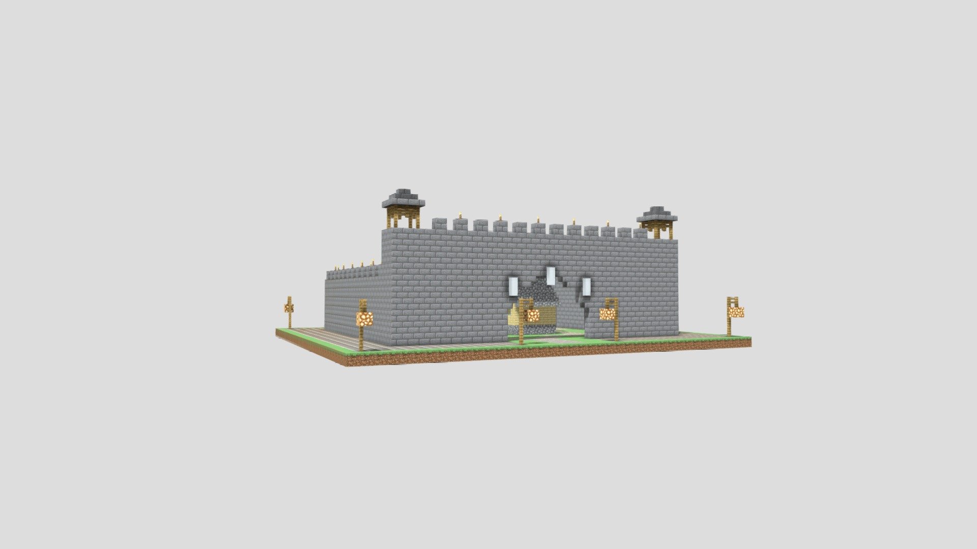 arena-castle - Download Free 3D model by madexc [3dce68a] - Sketchfab