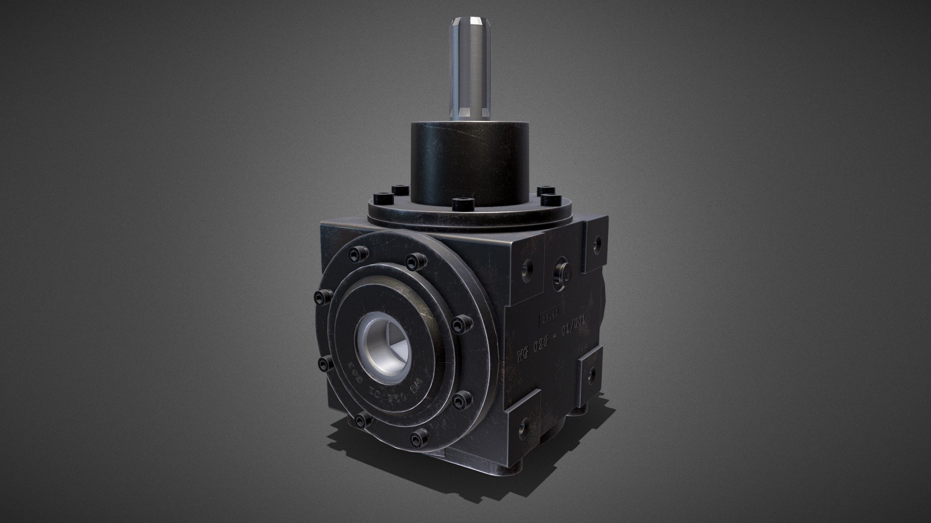 Winkelgetriebe - 3D model by Anne (@shivafication) [3dcea02] - Sketchfab
