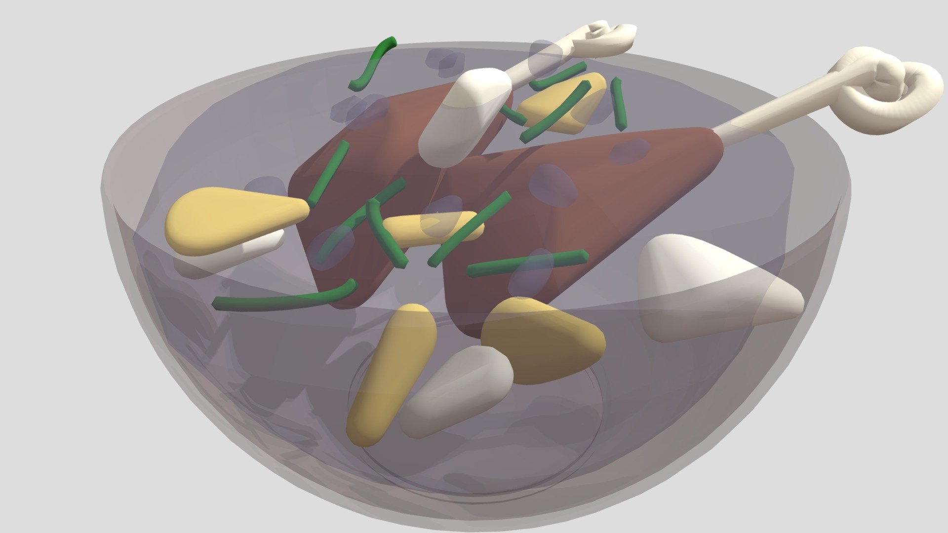 Rooster Soup - 3D model by Bushra on an Adventure (@adventurer_99 ...