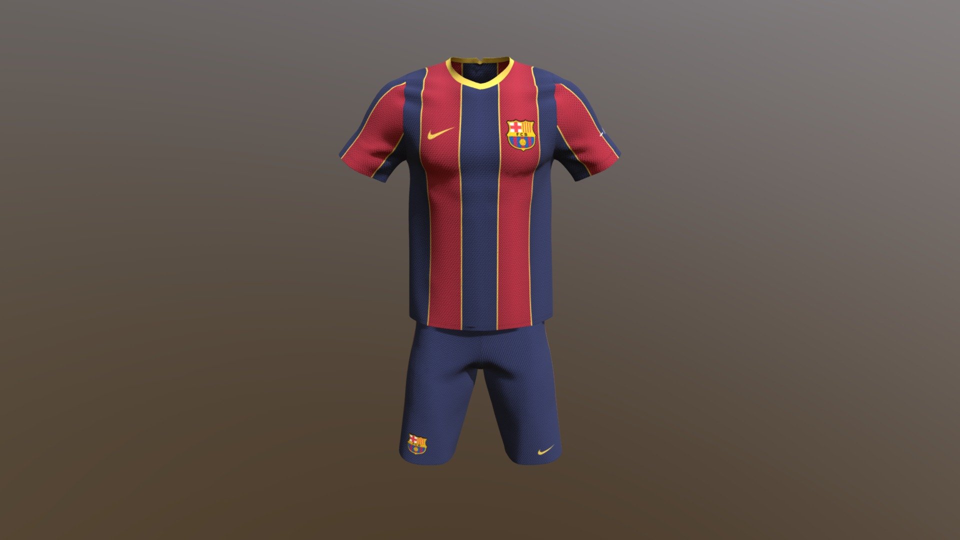 Football Jersey Barça - Buy Royalty Free 3D model by JAN1 LAB ...