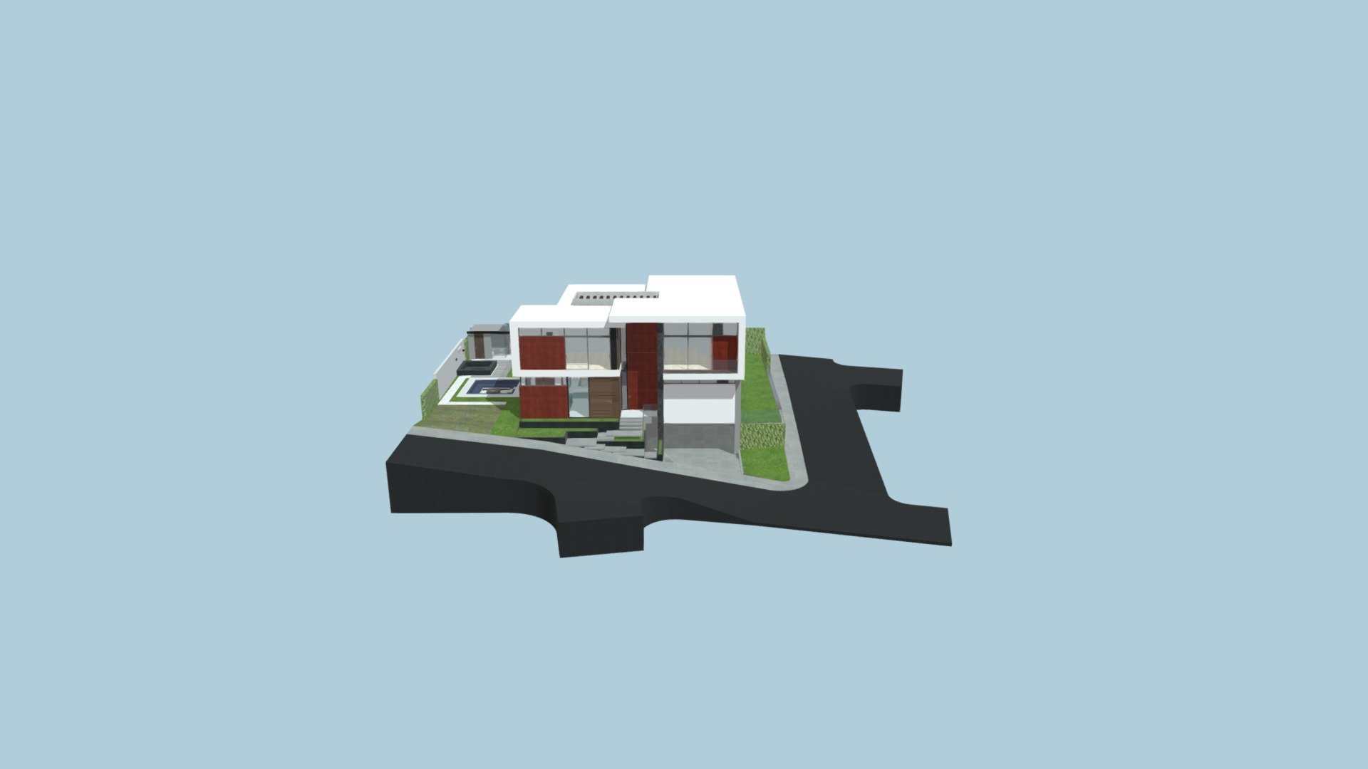 Casa 21a Green House - 3D model by Teko David Pabón (@Tekointeractive ...