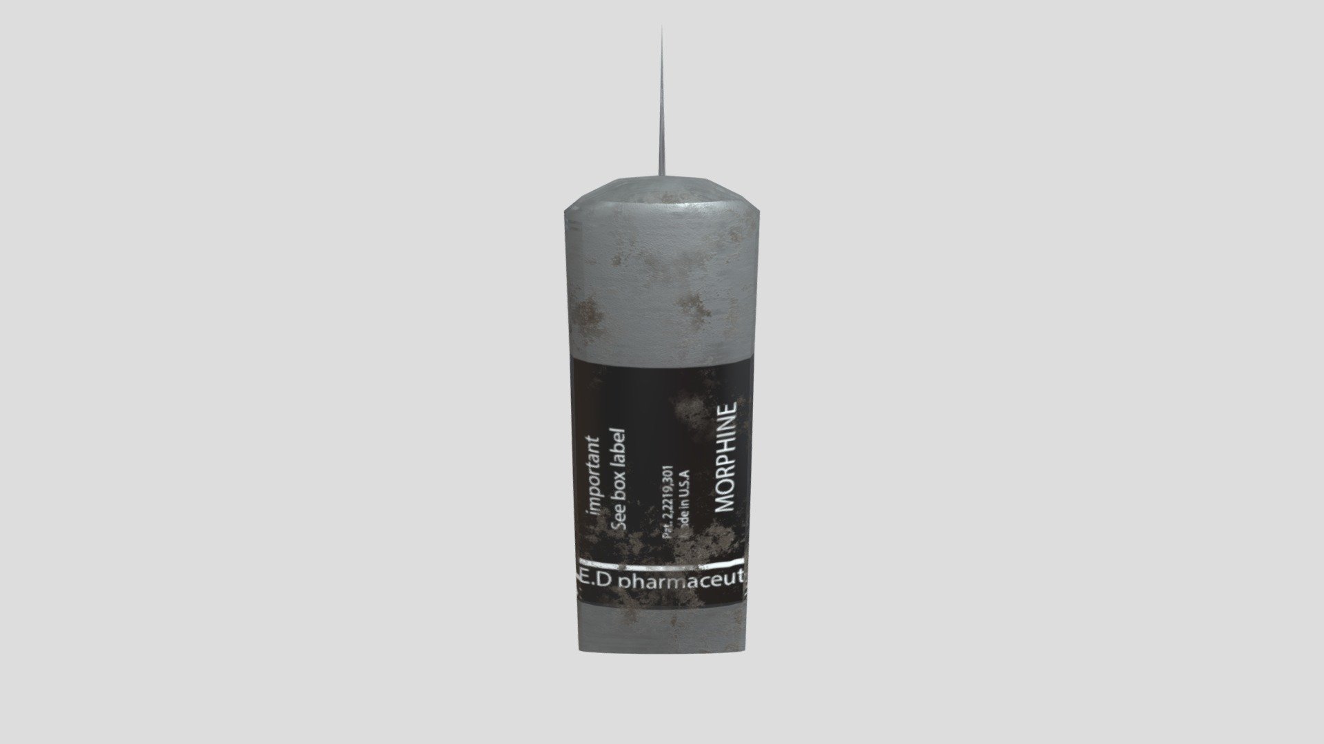 WW2 Morphine Sache - Download Free 3D model by doodyk2019 [3dcf4ef ...