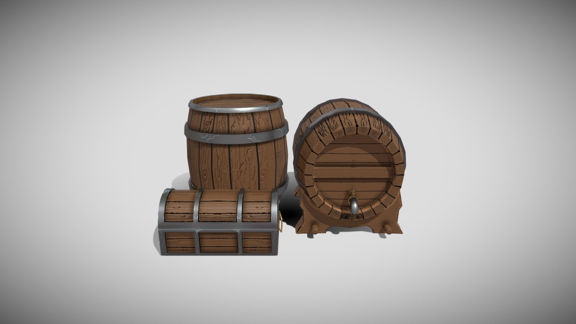 Wood Props - 3D model by Frax. (@Fraox) [3dcf5ee] - Sketchfab