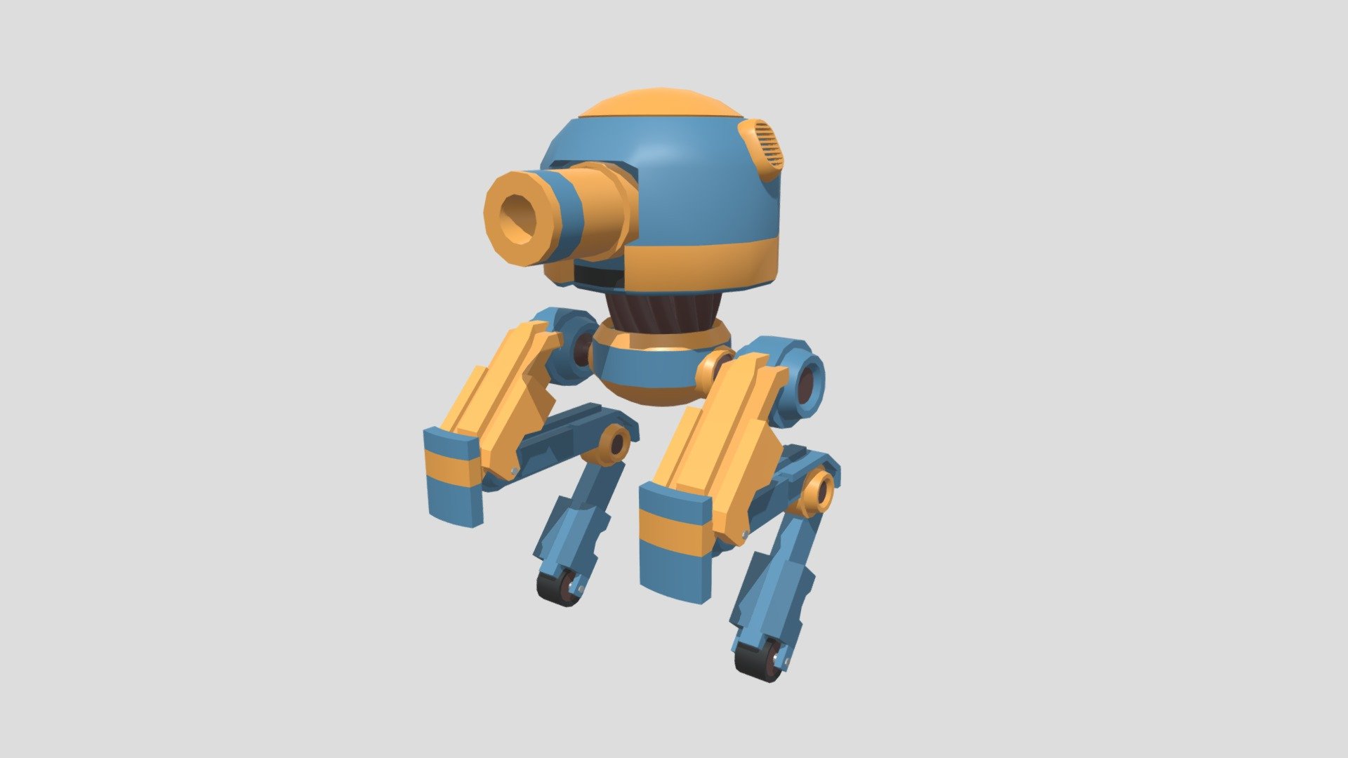 robot - Download Free 3D model by habeessatt [3dd0826] - Sketchfab