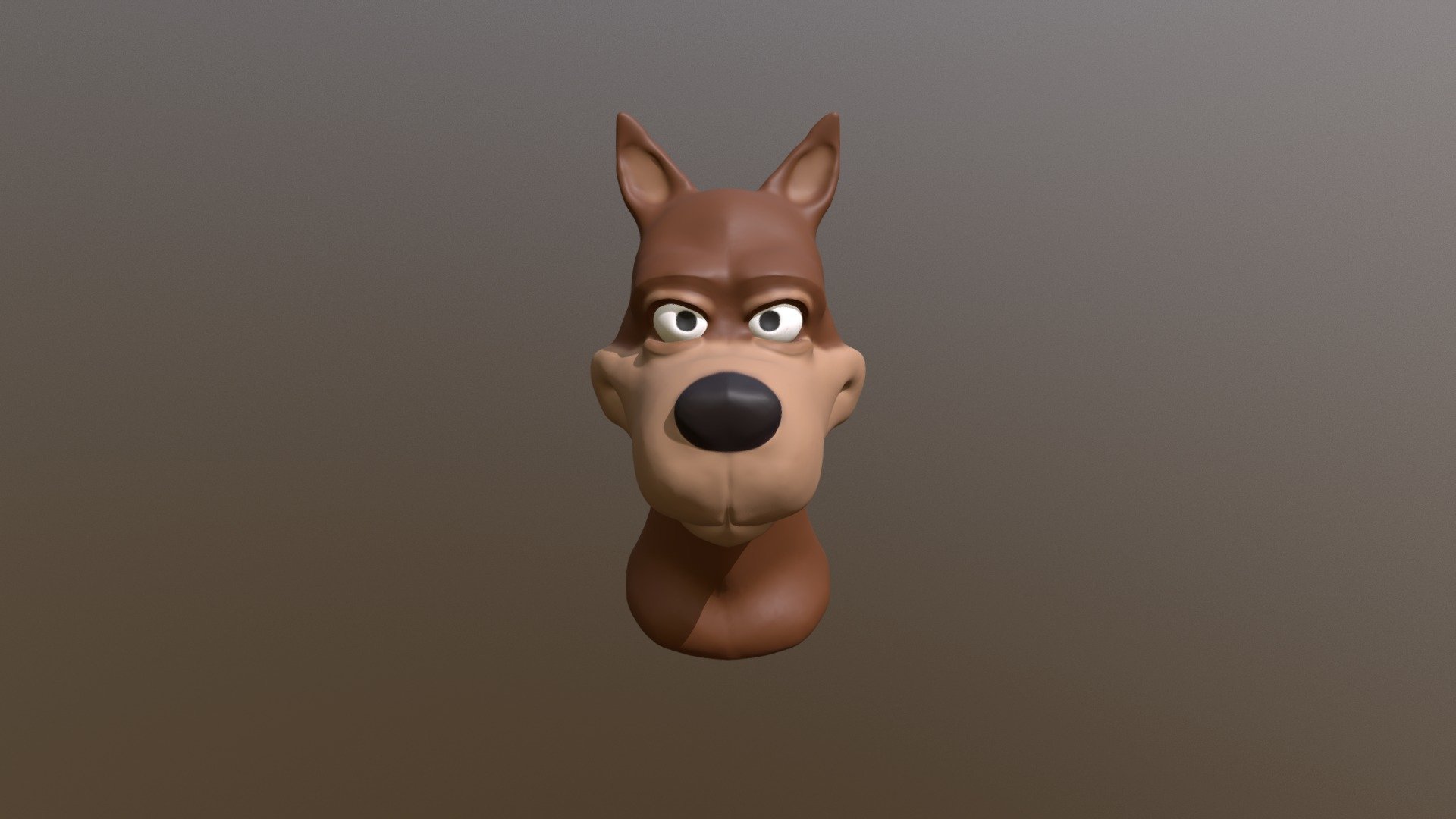 Dog Head - 3D model by _brocz [3dd08b7] - Sketchfab