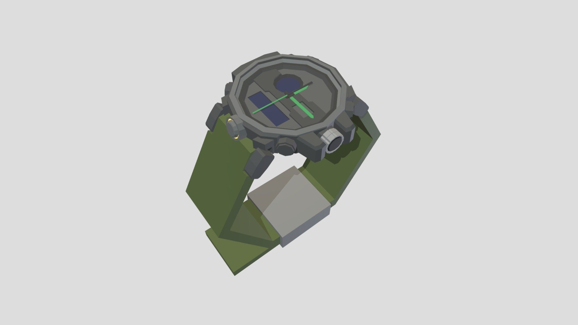 Wrist Watch - 3D model by masterlionfrozen [3dd370f] - Sketchfab