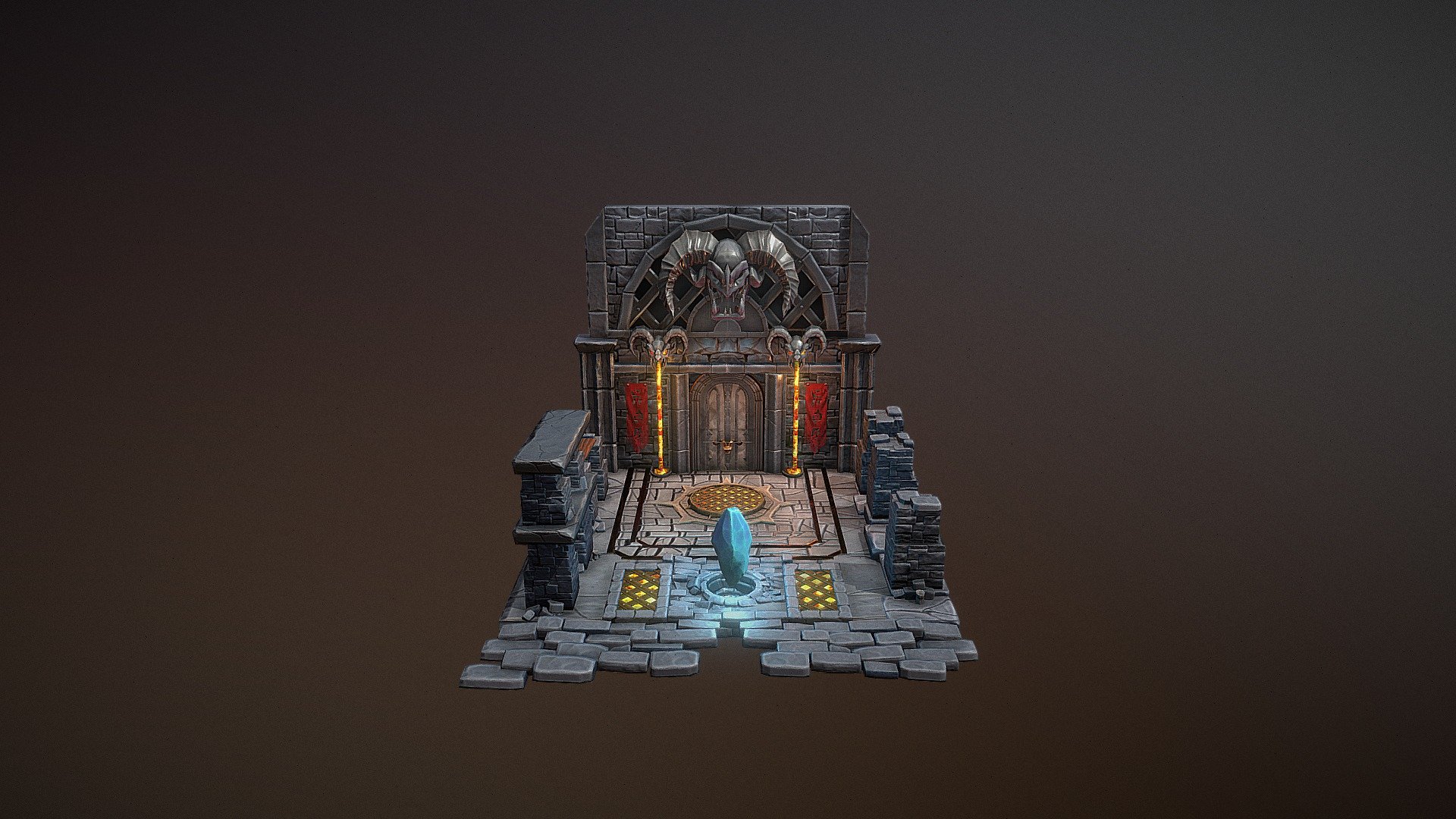 Altar - 3D model by goguma (@cjh00714) [3dd524a] - Sketchfab
