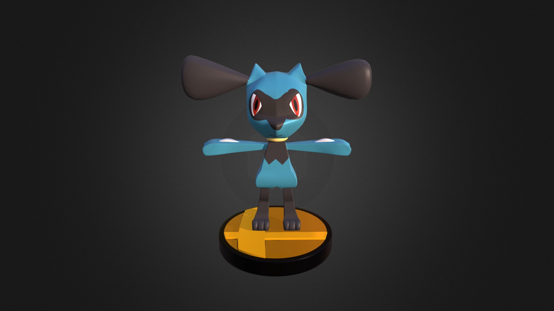 Riolu - 3D model by marc.cespedes.2016 [3dd5cbf] - Sketchfab