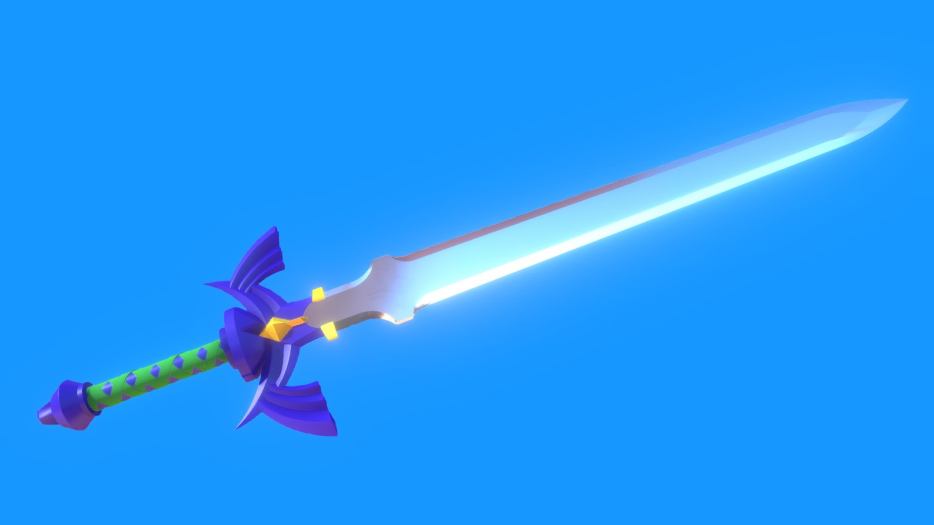The Master Sword - Download Free 3D model by Calfan [3dd6069] - Sketchfab