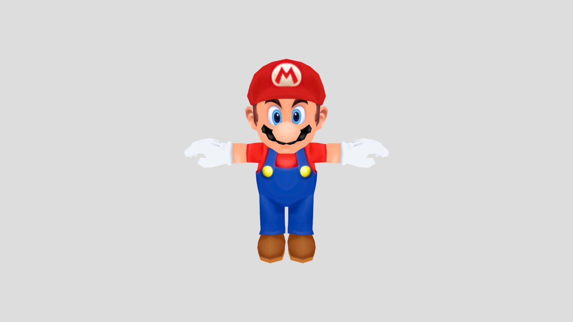 Game Cube - Super Mario Sunshine - Mario - Download Free 3D model by ...