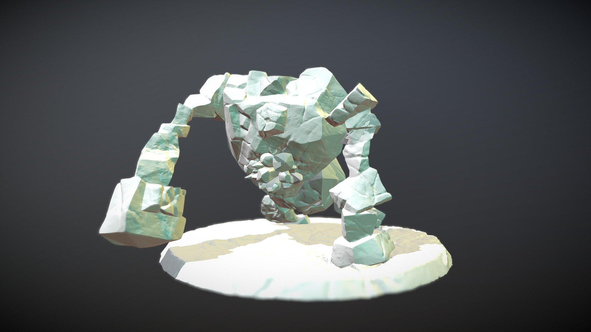 Golem - 3D model by bellaliscomb [3dd73a8] - Sketchfab