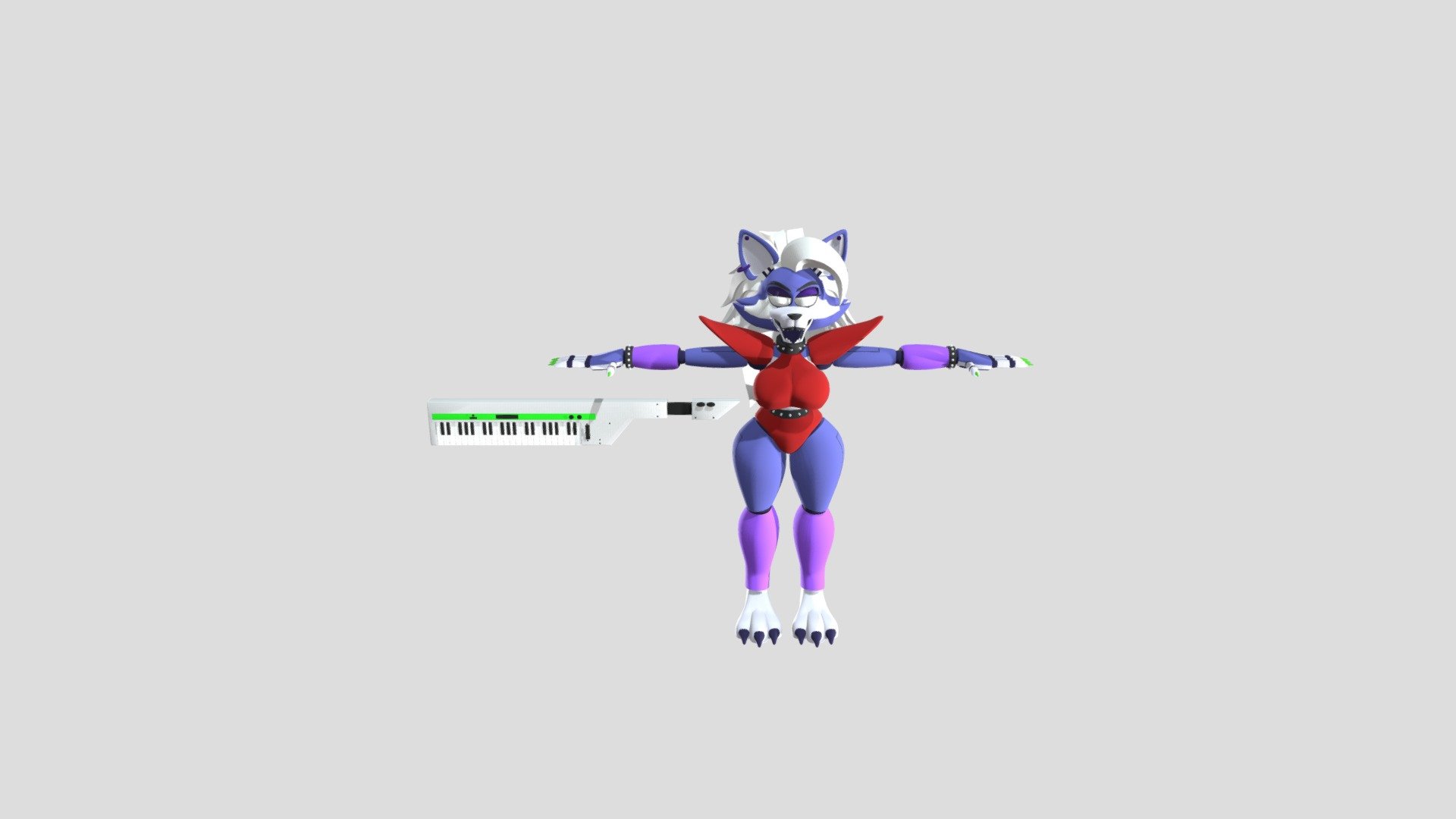 Roxy_v2_ Ingame Hair_3 - Download Free 3D model by random guy ...