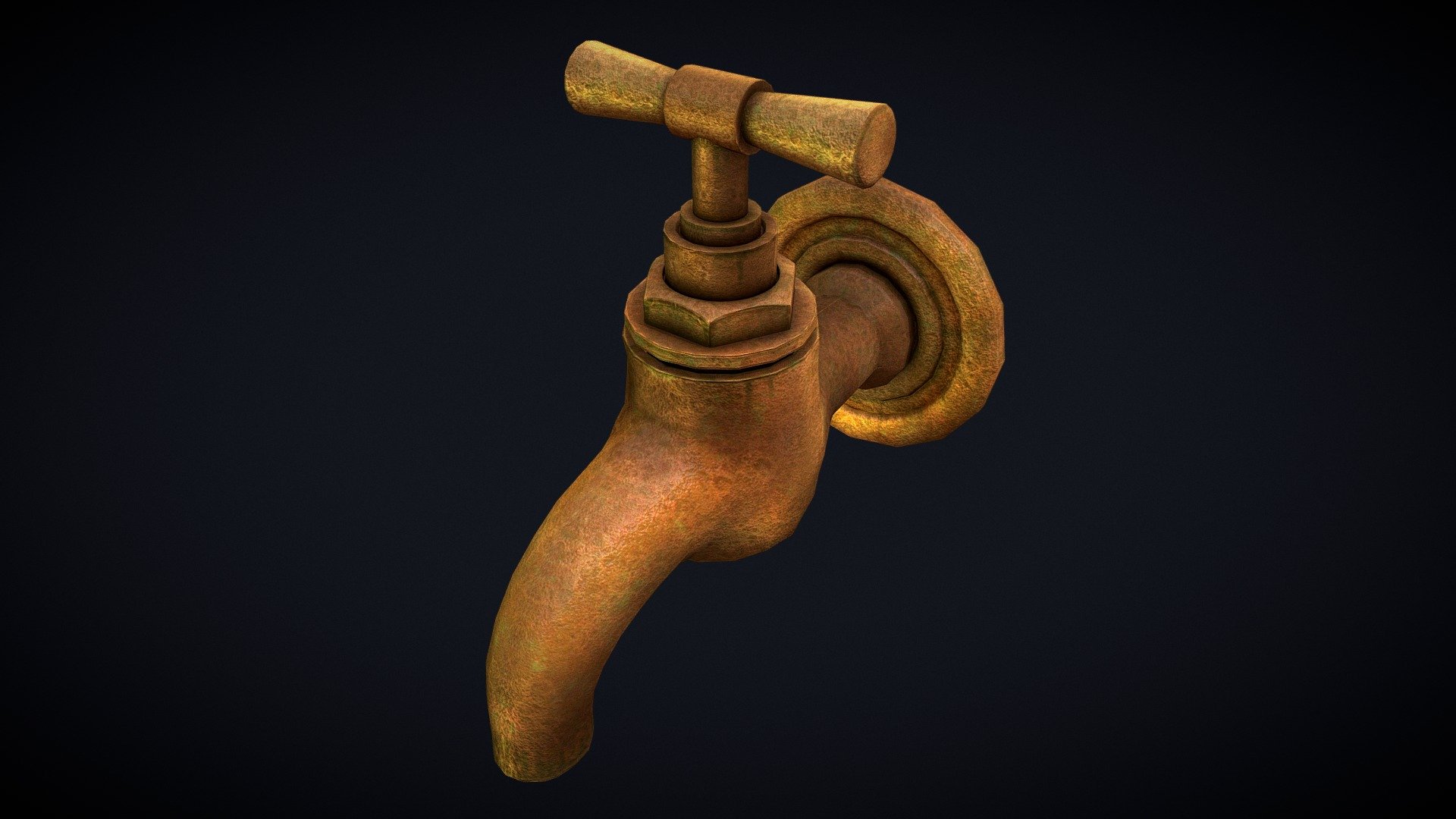 SEMI-REALISTIC: Tap - 3D model by Agnieszka Talik (@agatalik) [3dd8611 ...