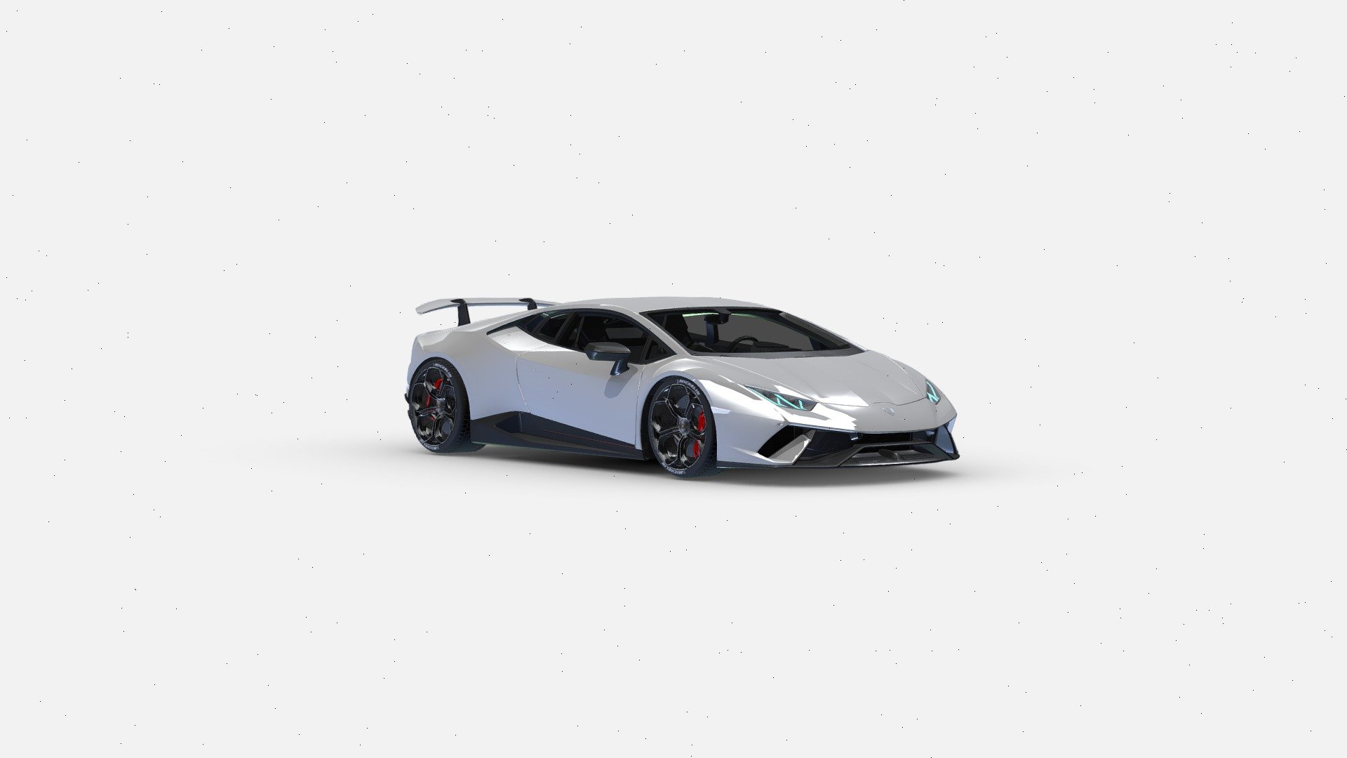 3d model huracan technica white no. 7/30 - Buy Royalty Free 3D model by ...
