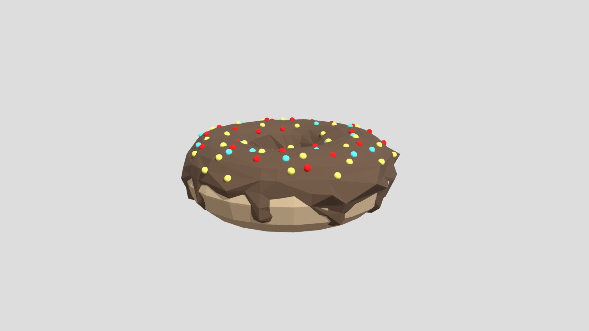 Donut from Poly by Google - Download Free 3D model by IronEqual (@ie ...