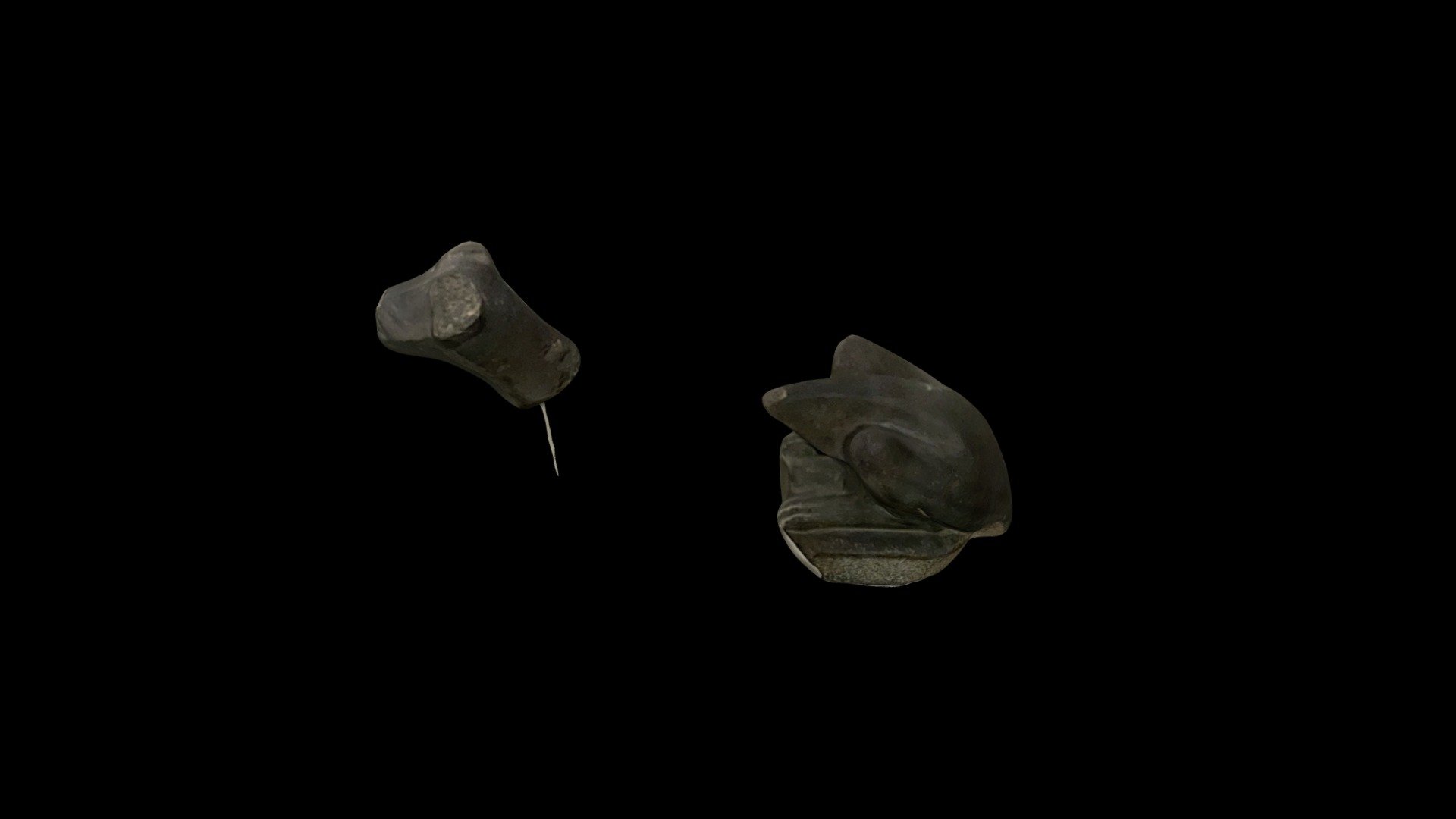 Reclining Anubis (partially obscured) - Download Free 3D model by ...