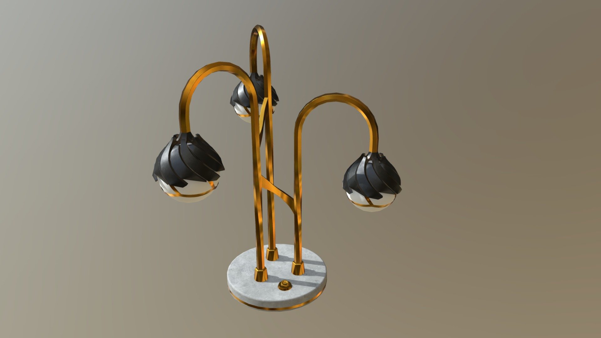 Fancy Triple Lamp - Download Free 3D model by Toomas Laik (@tlaik ...
