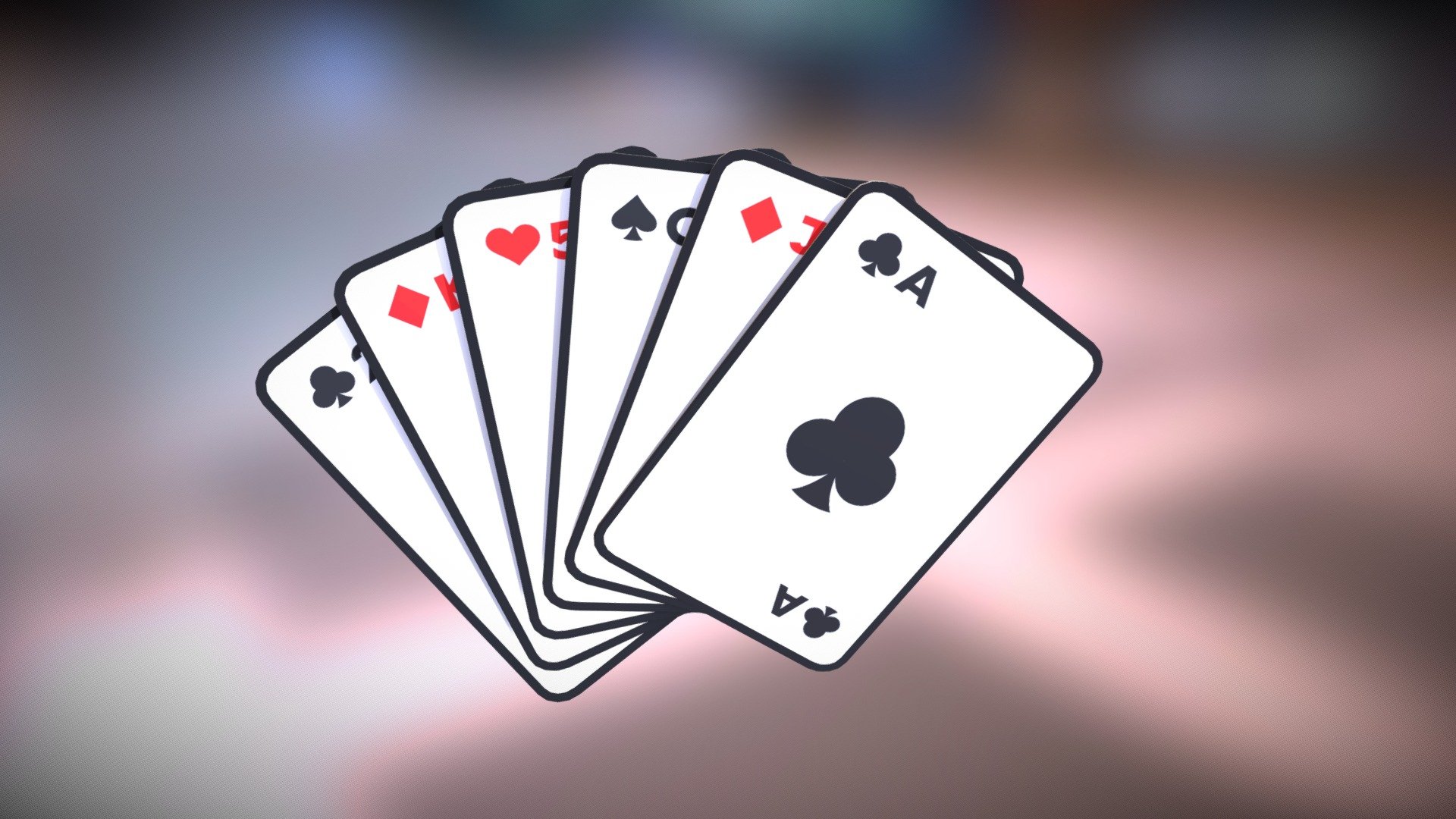 3December 2020: Day 3 - Cards - Download Free 3D model by DrewFitz ...